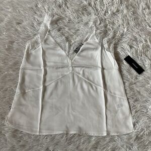 Lulus | Tops | Lulus Womens Forever Flirty White Lace Cami Top In White ...